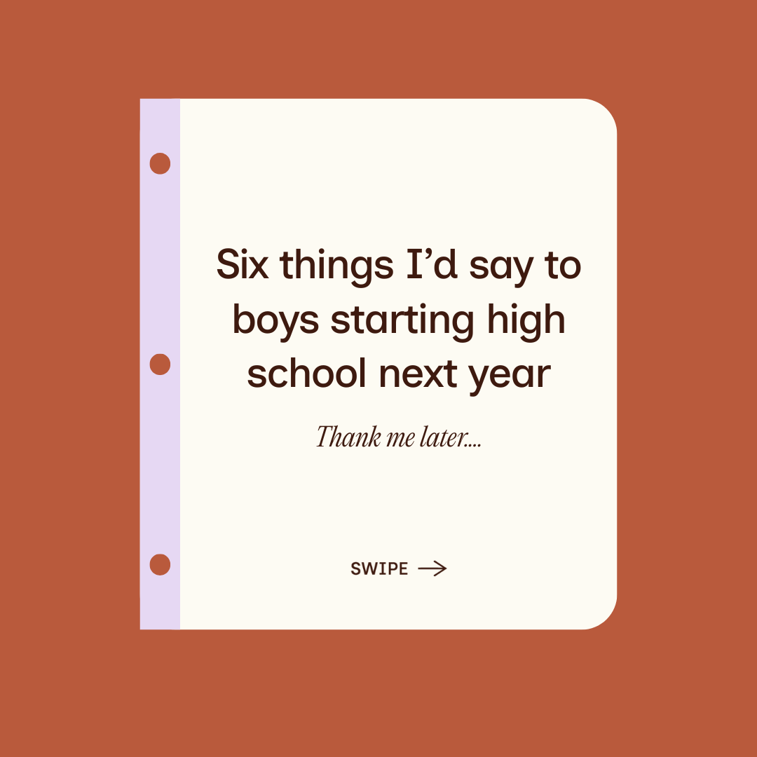 Boys Starting High School Printable Poster Set – Pippin Girl