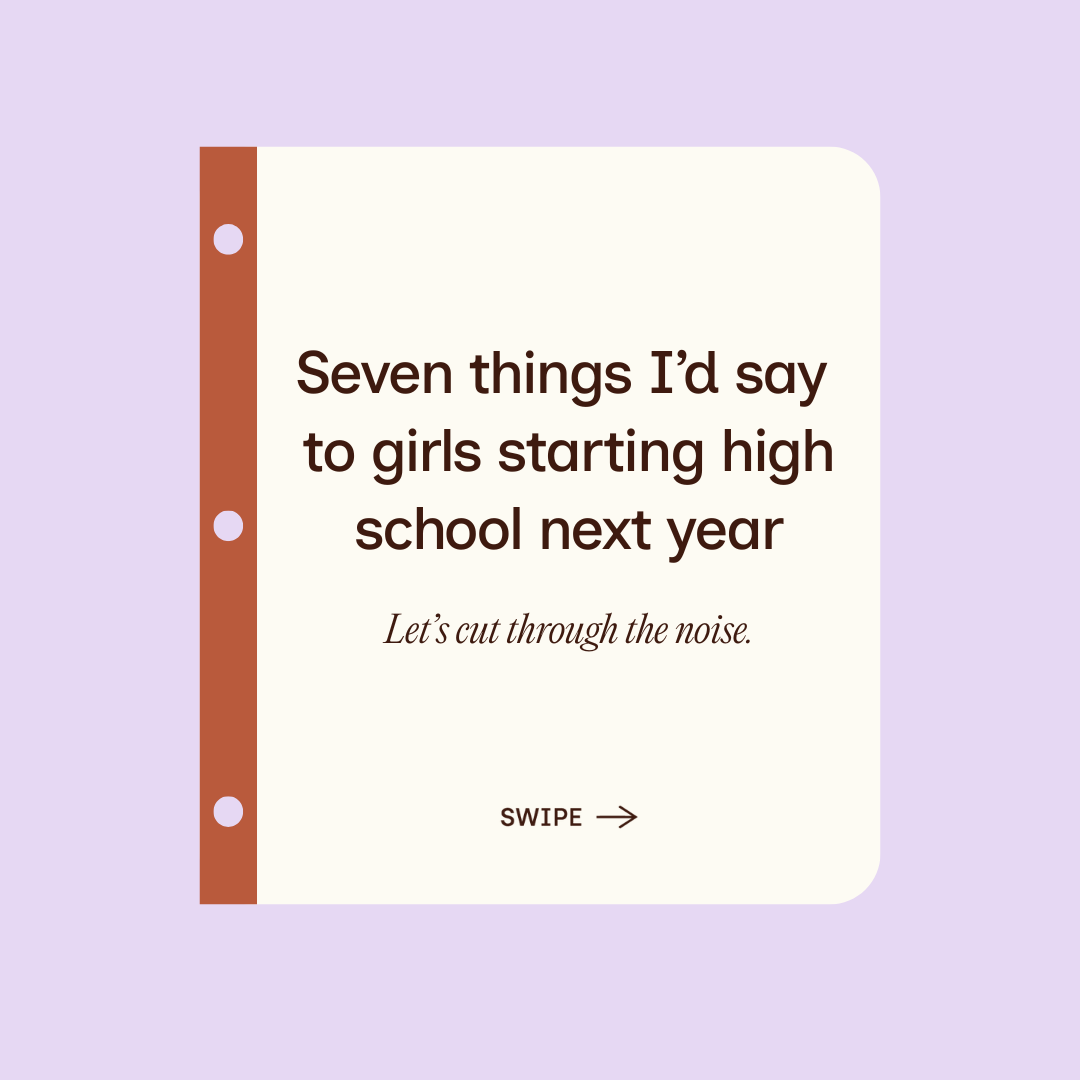 Girls Starting High School Printable Poster Set – Pippin Girl